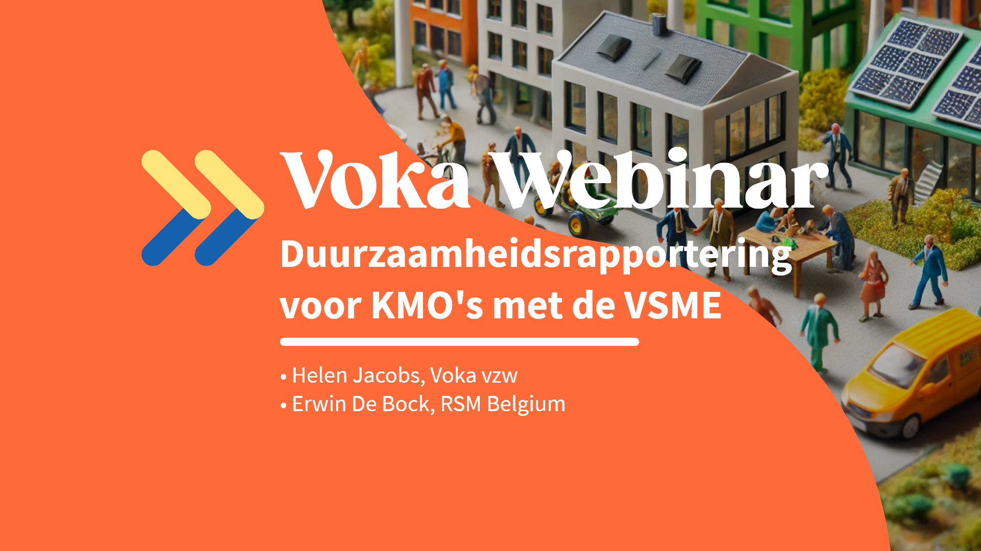 Herbekijk webinar | Duurzaamheidsrapportering voor kmo's met de VSME | Voka