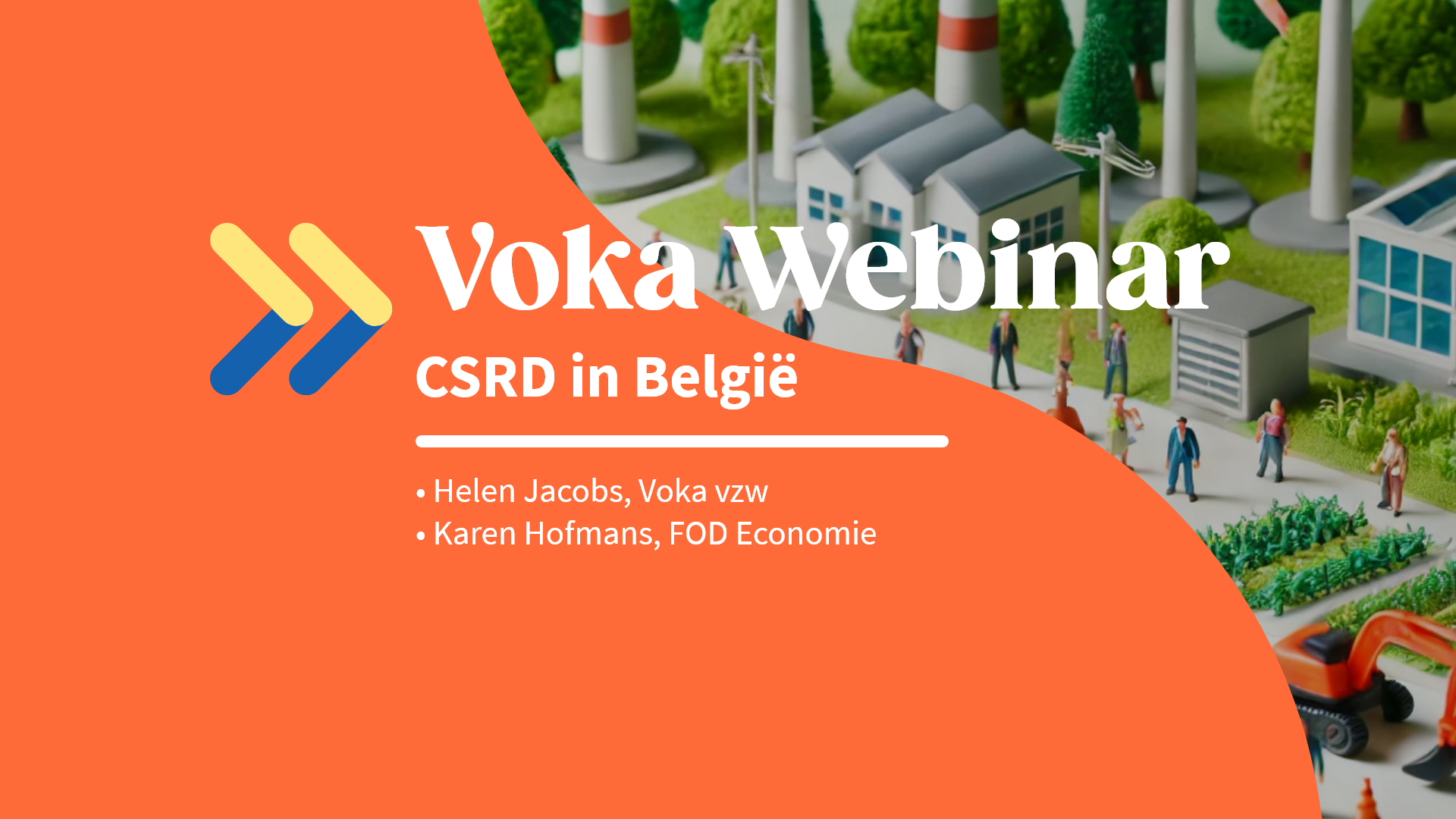 Herbekijk webinar | CSRD in België, alles wat jij moet weten | Voka